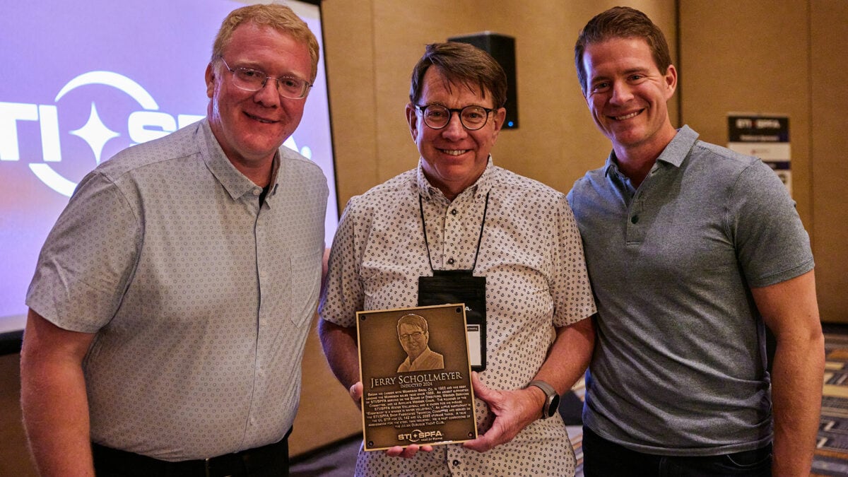 Jones, Schollmeyer Inducted Into STI/SPFA Hall of Fame - STI/SPFA